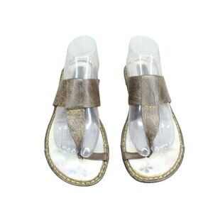 Born | Shoes | Born Maja Brown Leather Slip On Steel Shank Casual Flat ...